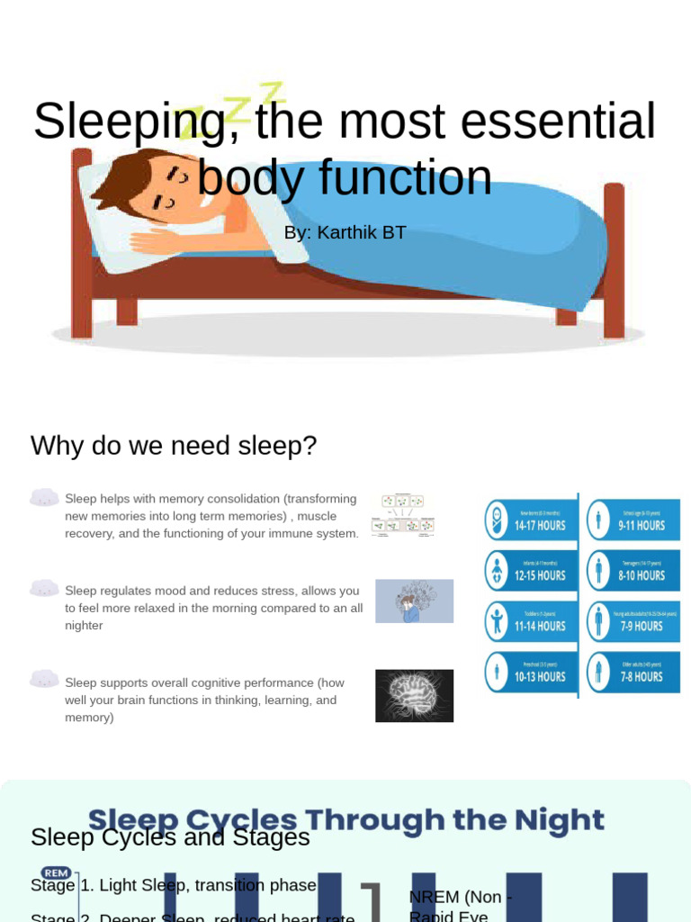 Essential Sleep: Benefits and Tips | PDF | Sleep | Sleep Deprivation