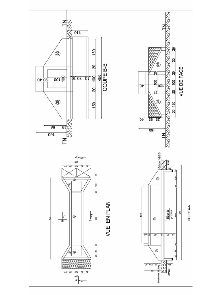 Exemple de Plan de Coffrage | PDF