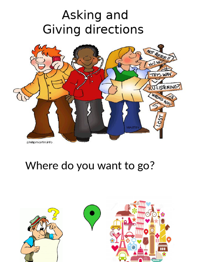 Asking and Giving Directions | PDF