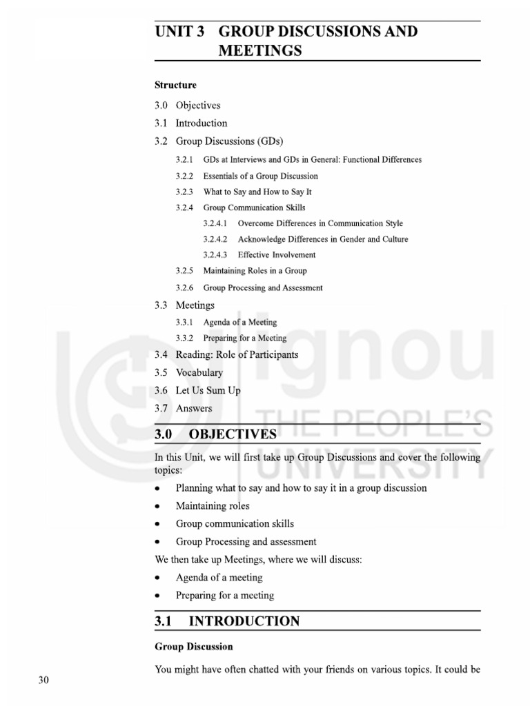 GROUP DISCUSSION | PDF