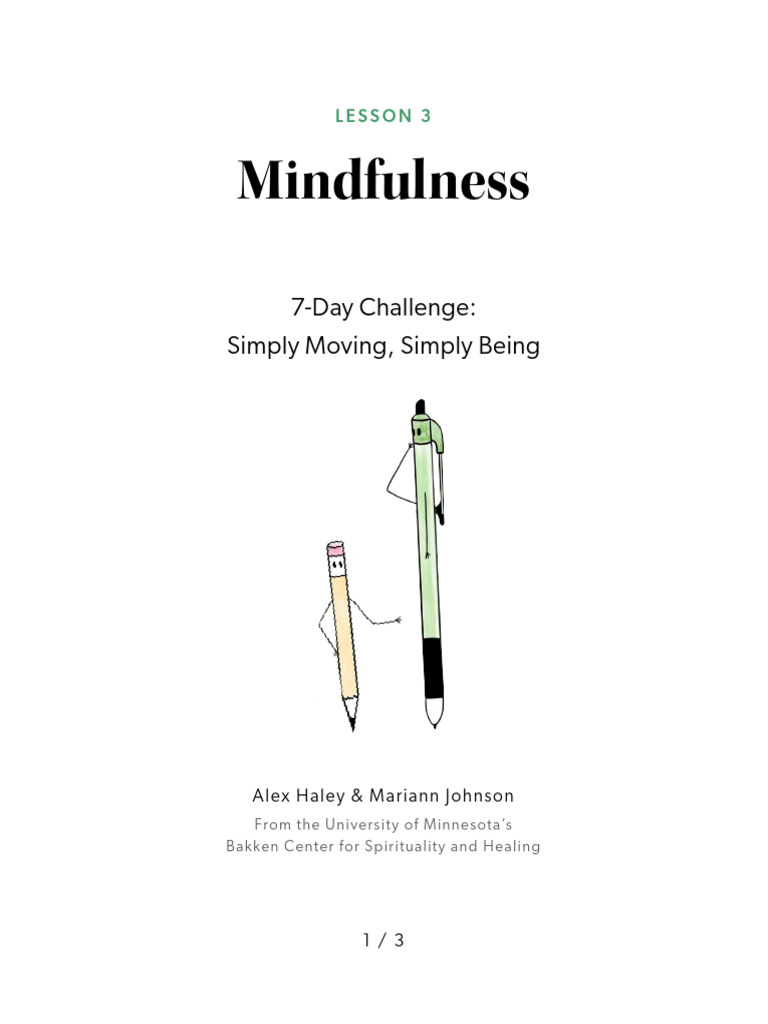 Simply Moving Simply Being | PDF