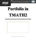Maths Portfolio (COVER Page) - GR | PDF