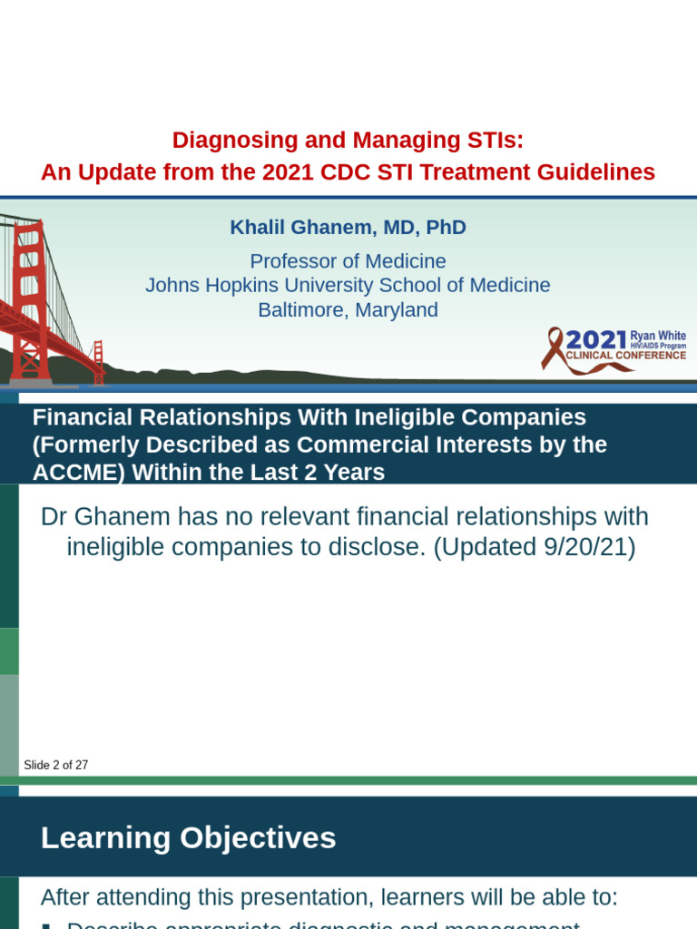 Rwcc2021 Ghanem Slides | PDF | Sexually Transmitted Infection ...