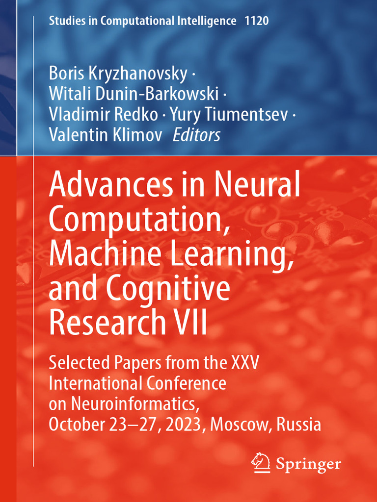 Advances in Neural Computation, Machine Learning, and Cognitive Research VII | PDF ...