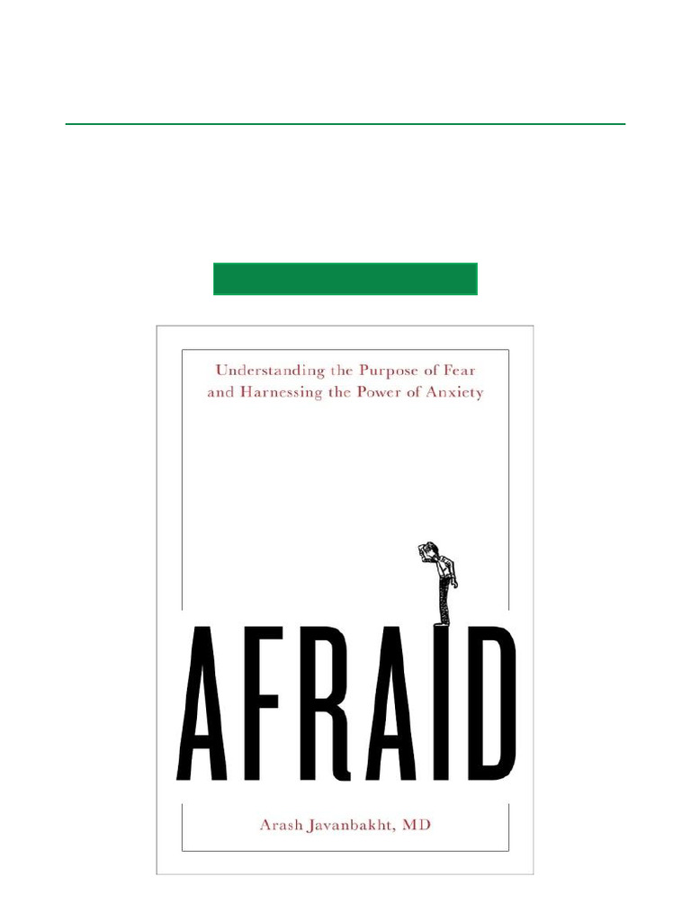 Understanding Fear and Anxiety | PDF | Fear | Anxiety