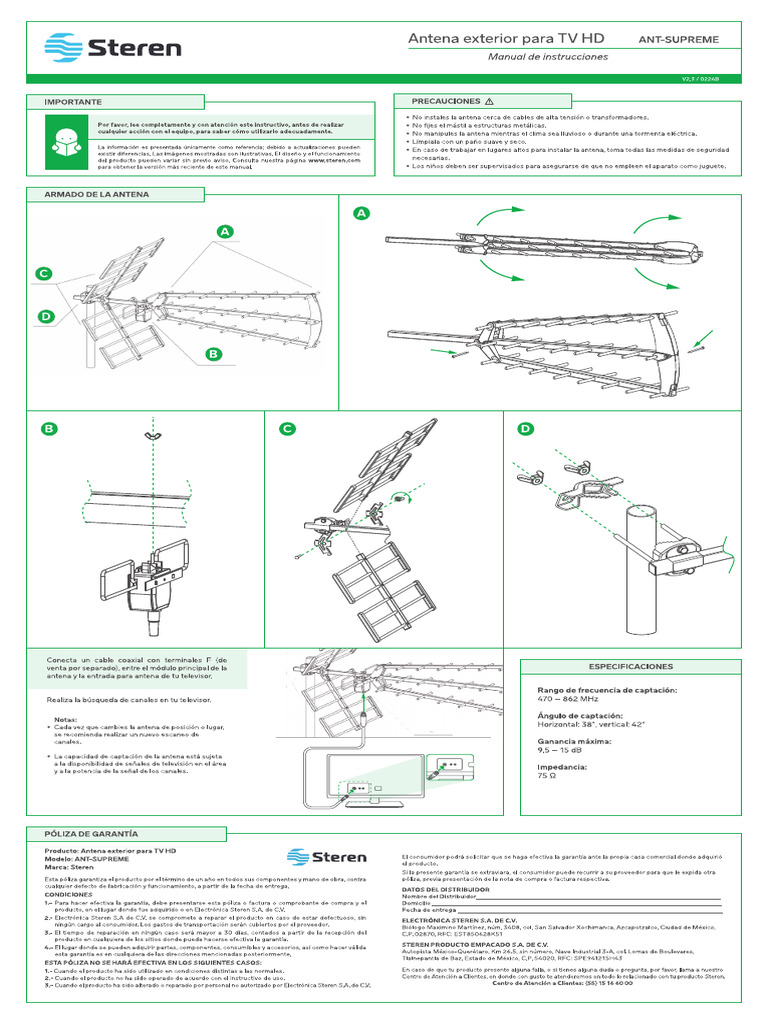 Ant Supreme Instr | PDF