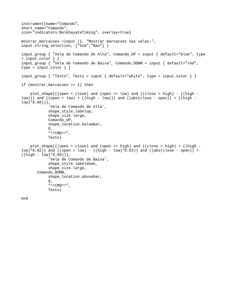 Identificar Comando | PDF