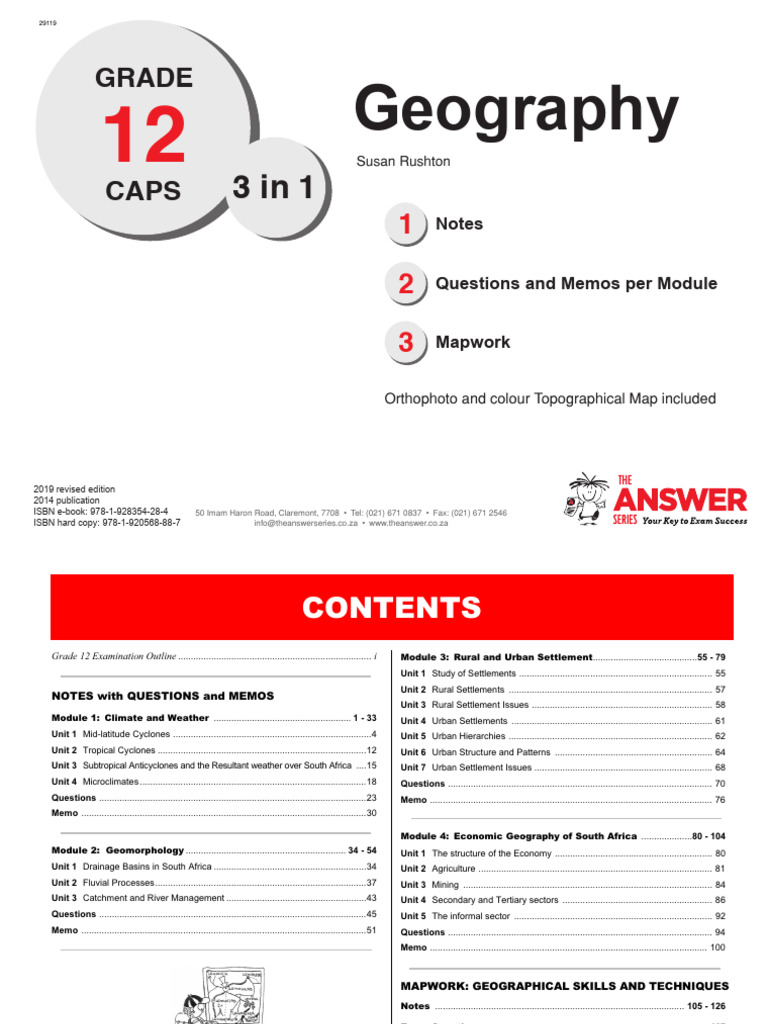 Geography - The Answer Series Book-1 | PDF | Atmospheric Circulation ...