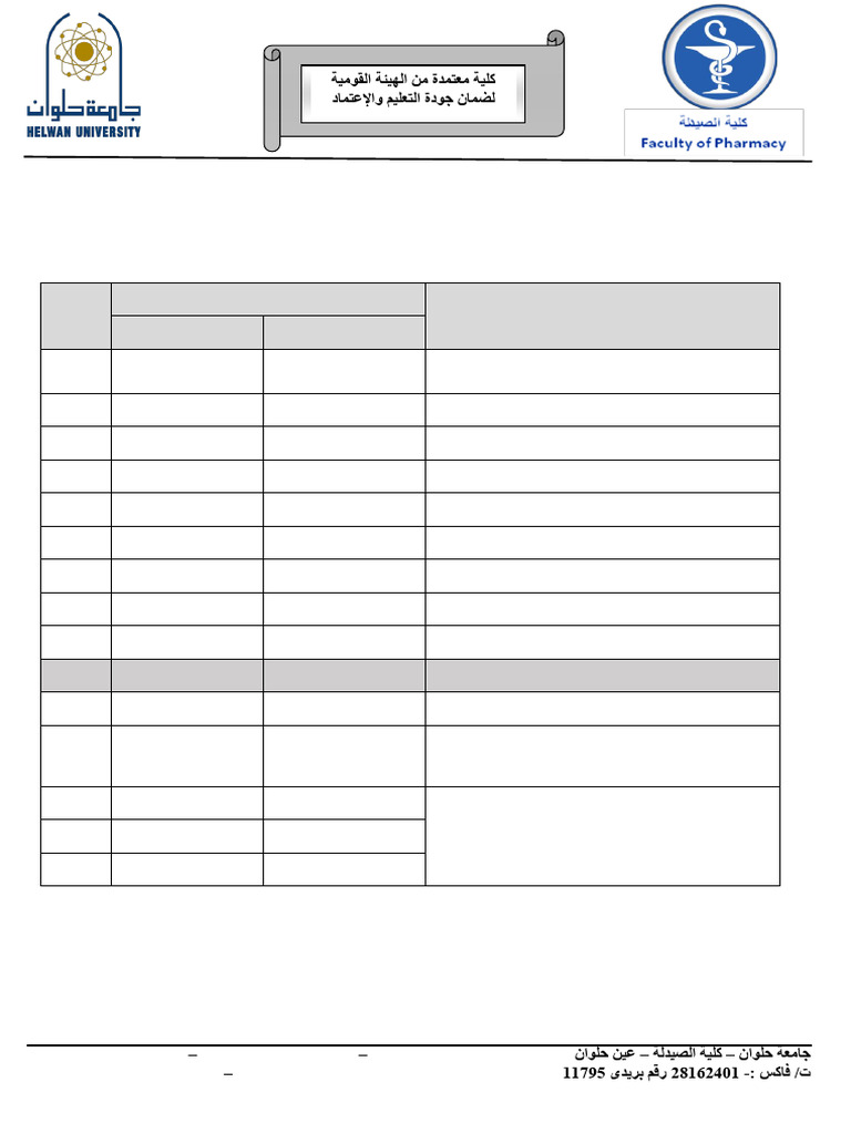 Calender 1st Semster For Training Program of UMST Students | PDF
