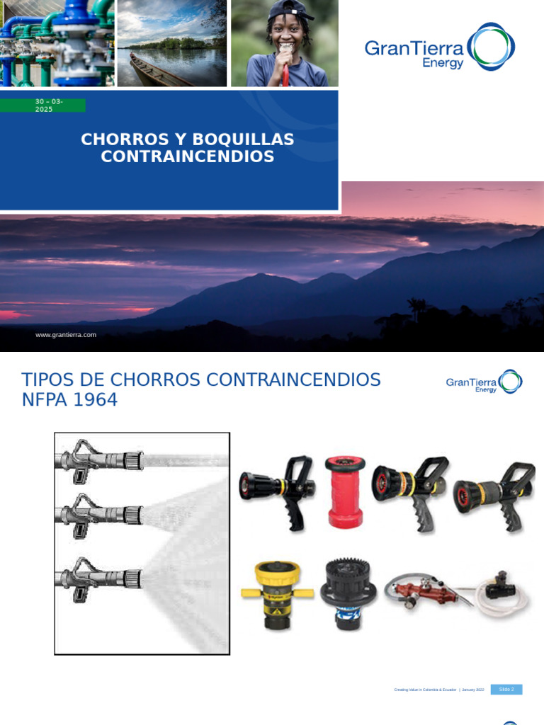 Chorros y Mangueras | PDF