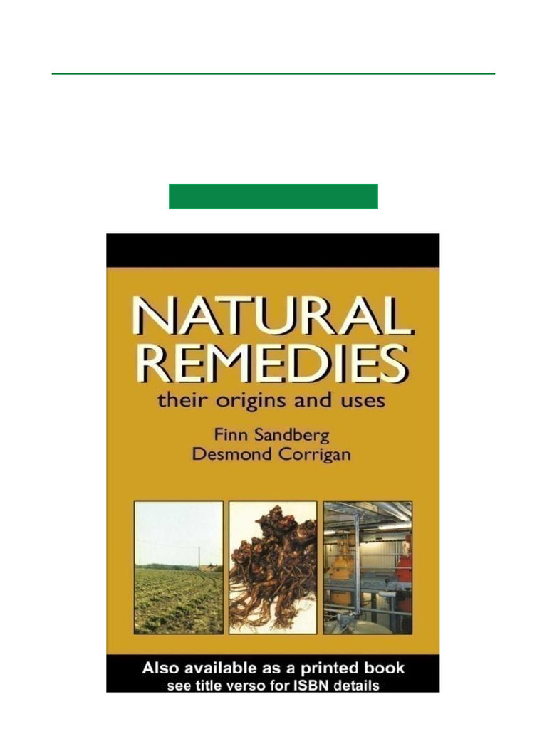 Natural Remedies by Finn Sandberg | PDF | Species | Botany