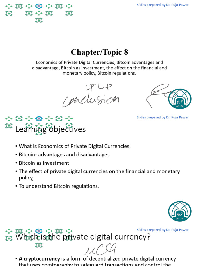Topic8,,, | PDF | Cryptocurrency | Bitcoin