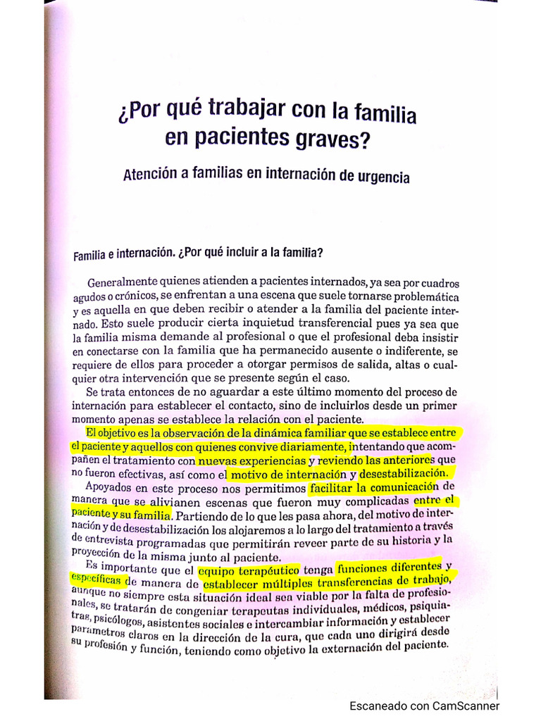 Fudin - de Familias Psicosis e Internacion Pág 22-30 | PDF