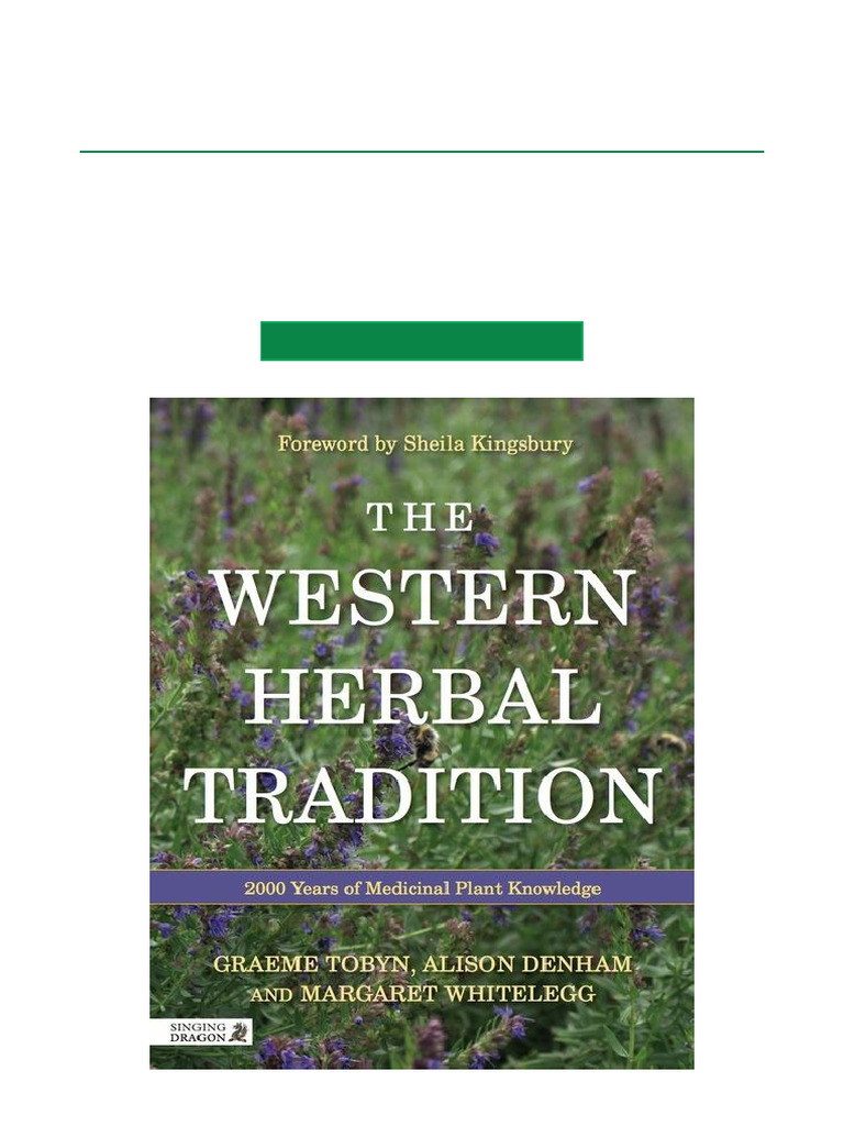 Western Herbal Tradition Overview | PDF | Medicine