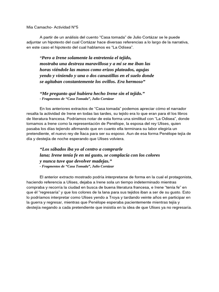 Mia Camacho - Actividad N°5 | PDF