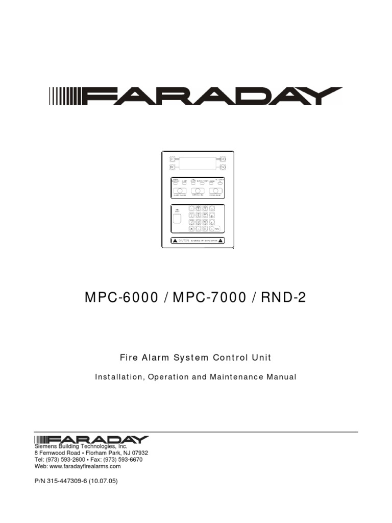 6000 and 7000 Install Manual | PDF | Relay | Power Supply