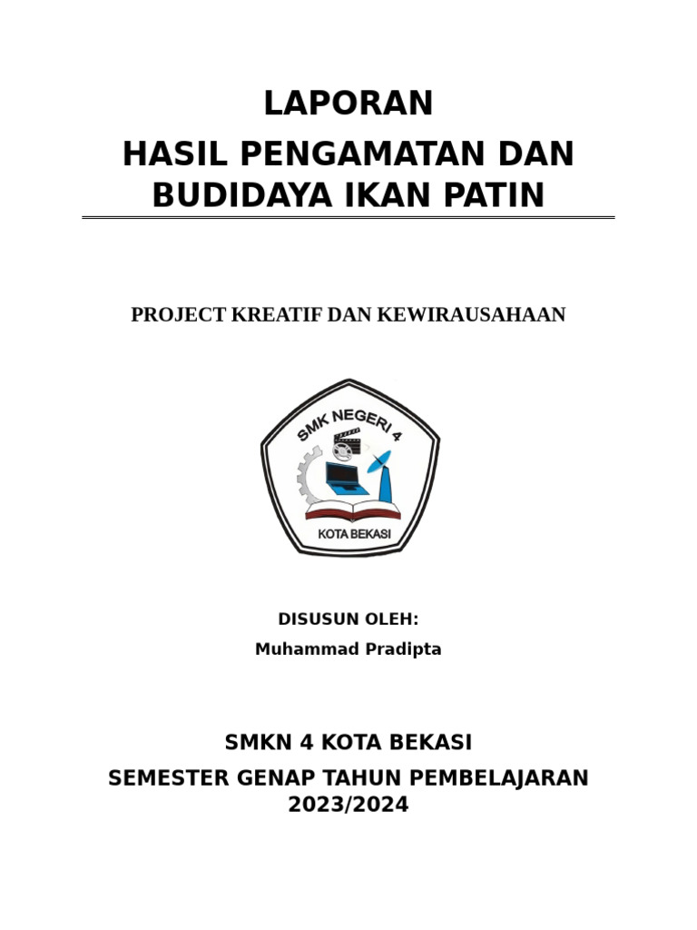 Laporan Budidaya Ikan | PDF