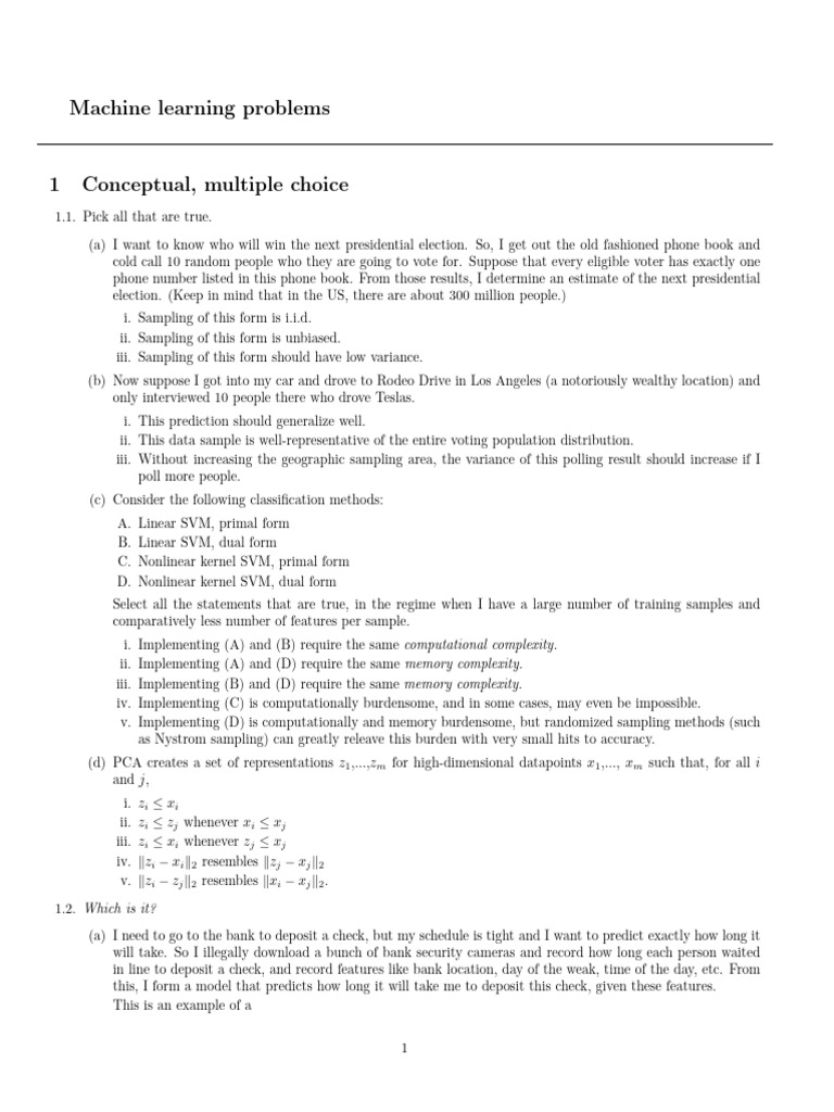 Giant Pile ML Problems | PDF | Probability Distribution | Estimator