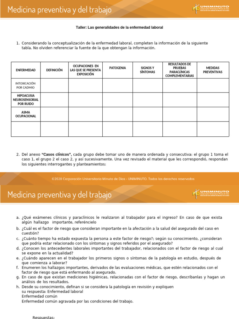 Act3 - Uni2 - Tal - Gen - Enf - Lab Def | PDF | Enfermedades y ...