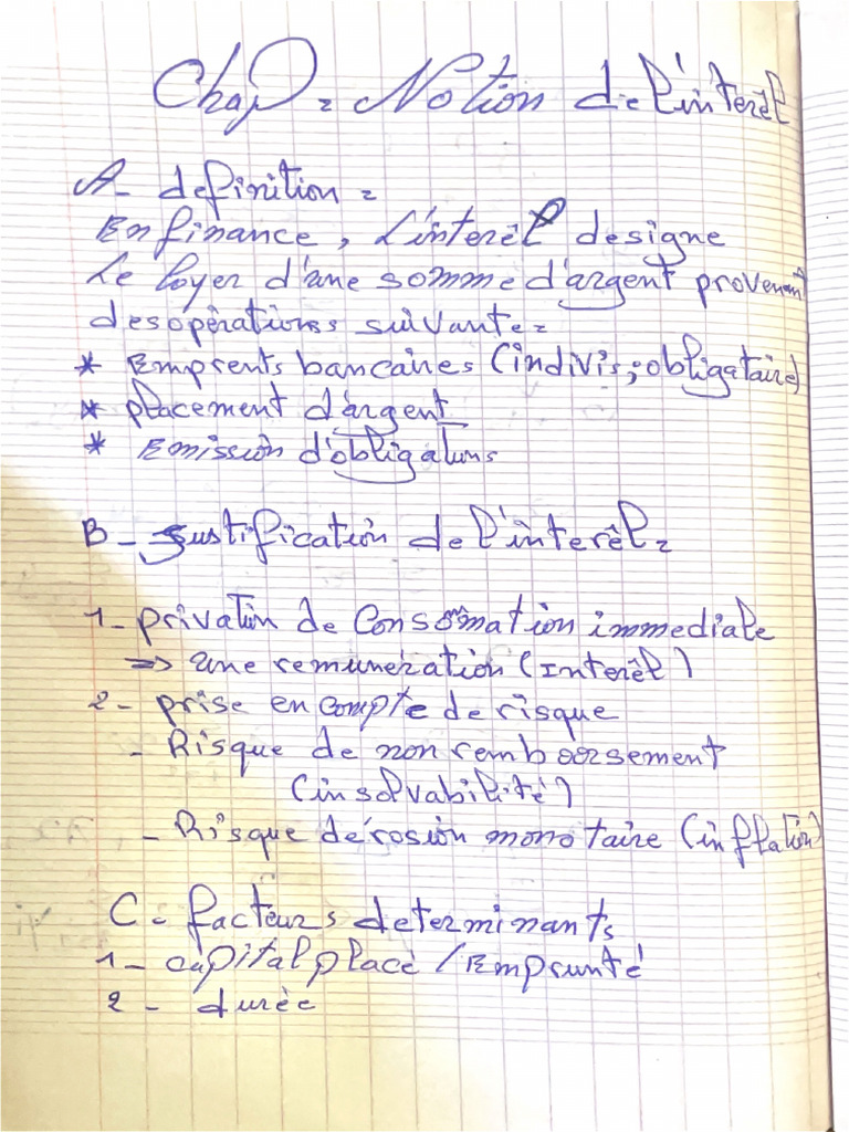 Maths financières pdf1 | PDF