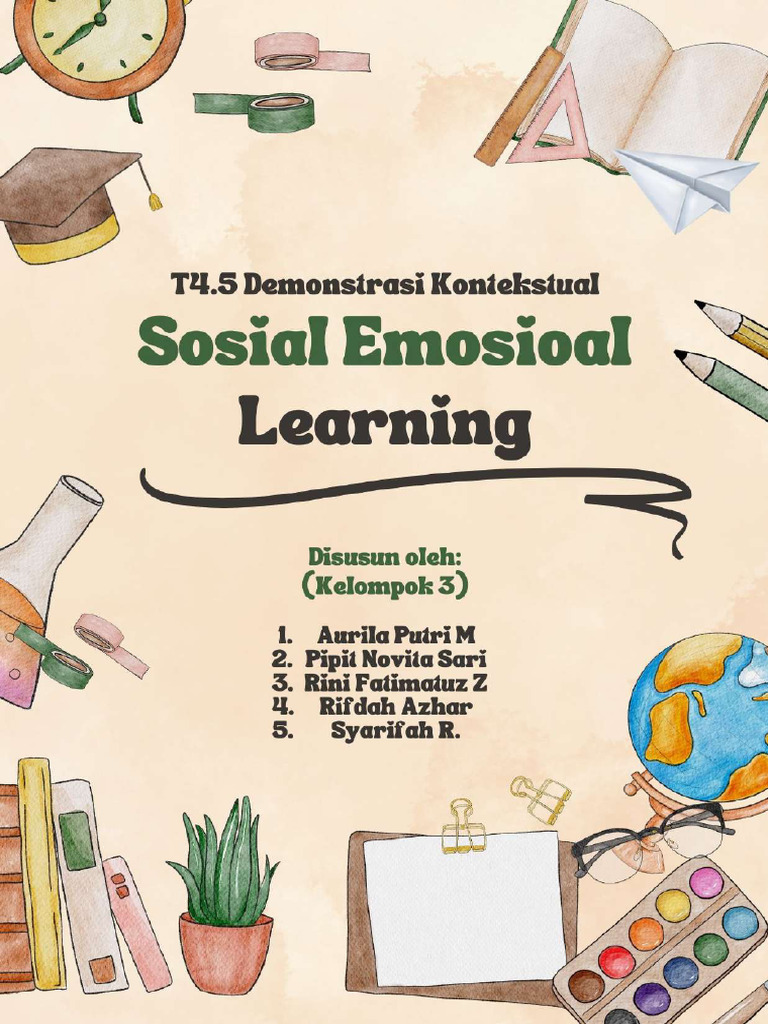 T4.5 Demonstrasi Kontekstual Sosial Emosional PPG | PDF