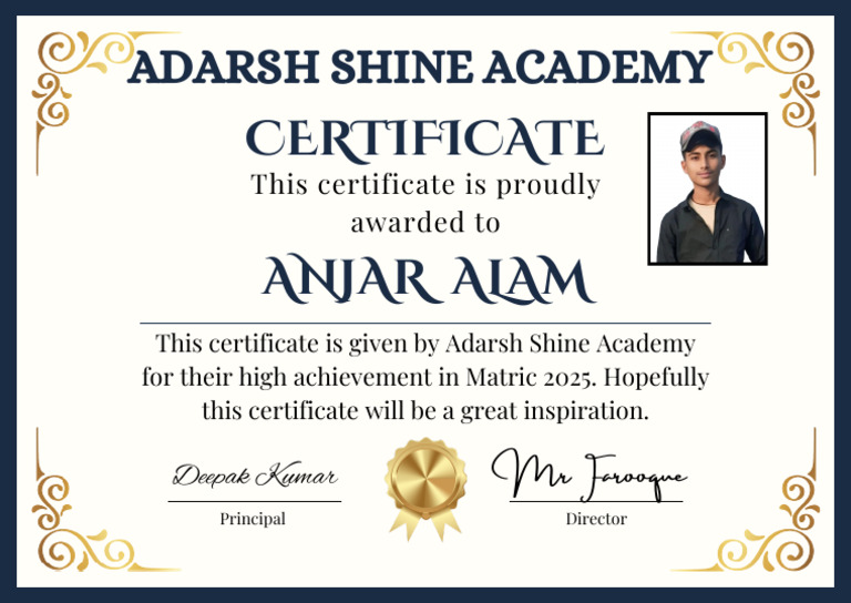 Cream Bordered Appreciation Certificate 20250402 172706 0000 | PDF