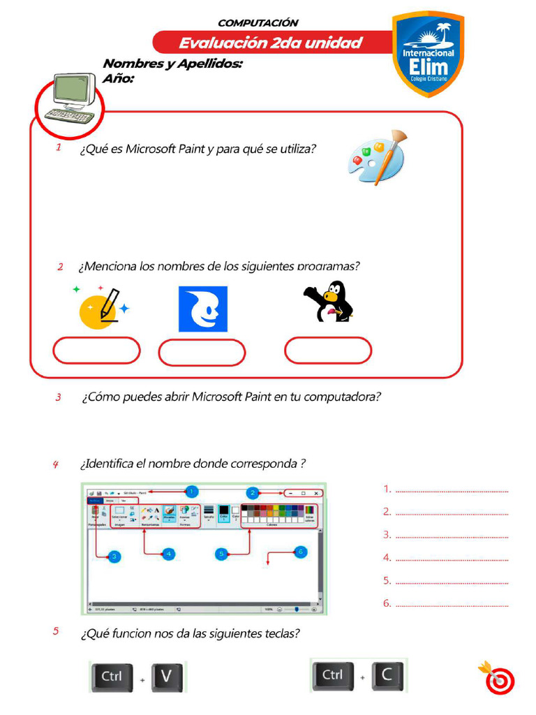 Examen Computacion 2da Unidad | PDF