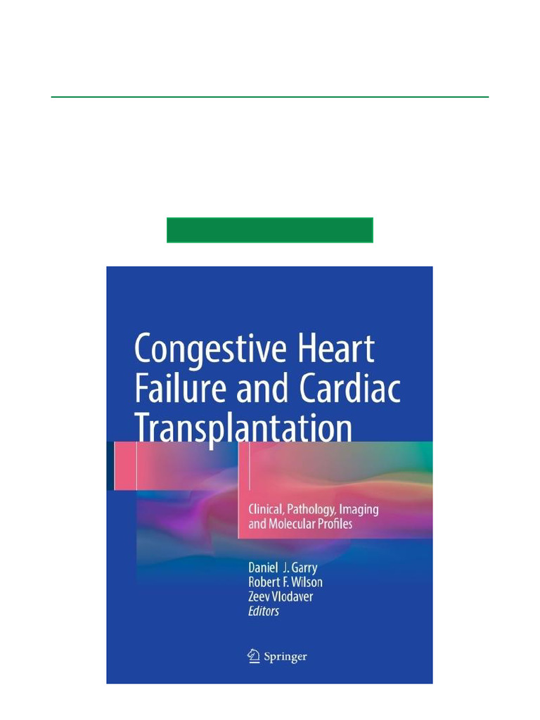 Congestive Heart Failure and Cardiac Transplantation Clinical ...