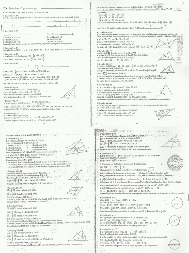 Corro de Maths1èreC | PDF