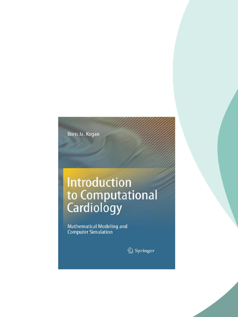 Introduction To Computational Cardiology Mathematical Modeling and ...