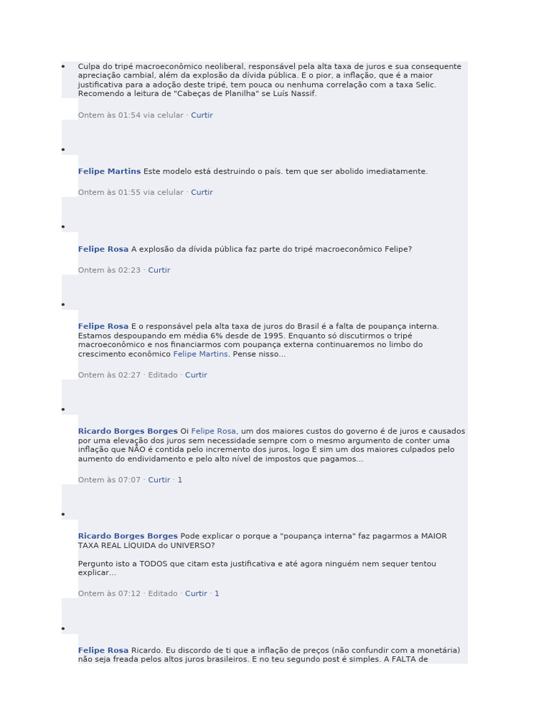 Culpa Do Tripé Macroeconômico Neoliberal | PDF | Juros | Salvar