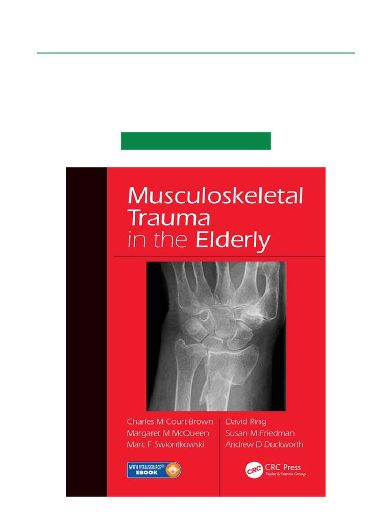 Advanced Musculoskeletal Trauma in Elderly | PDF | Copyright ...