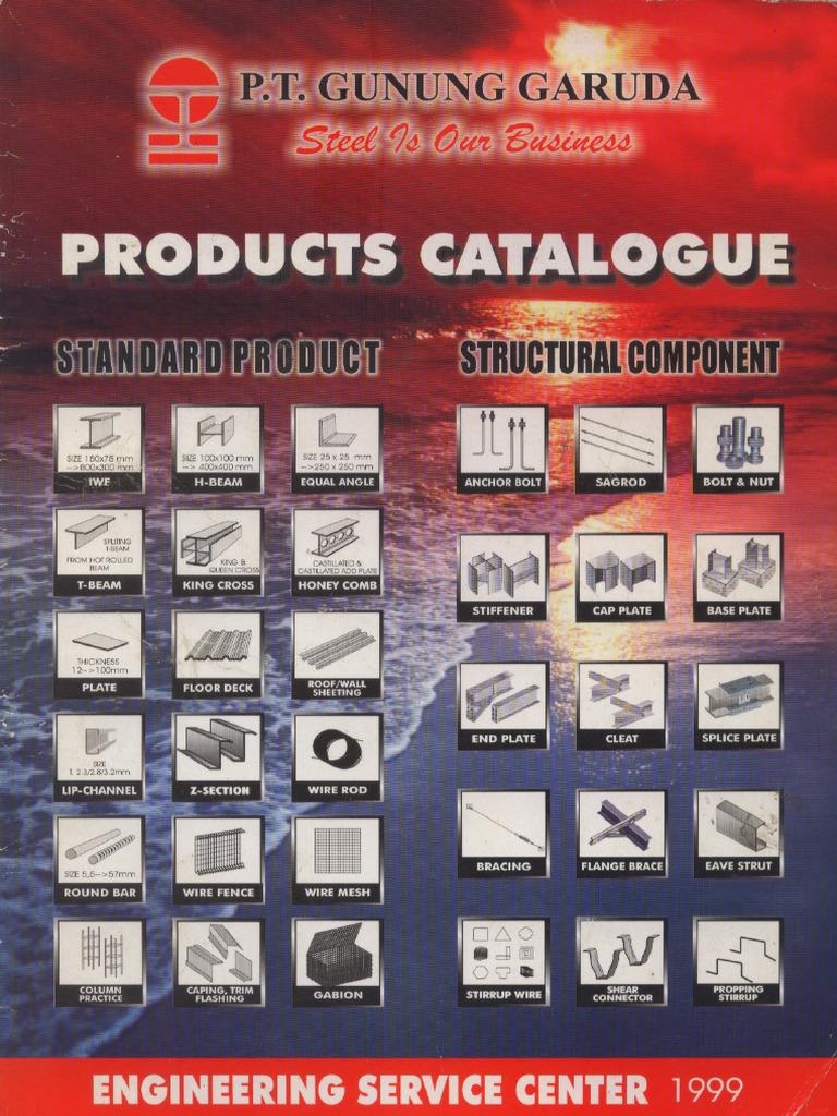 Gunung Garuda Steel Product Overview | PDF