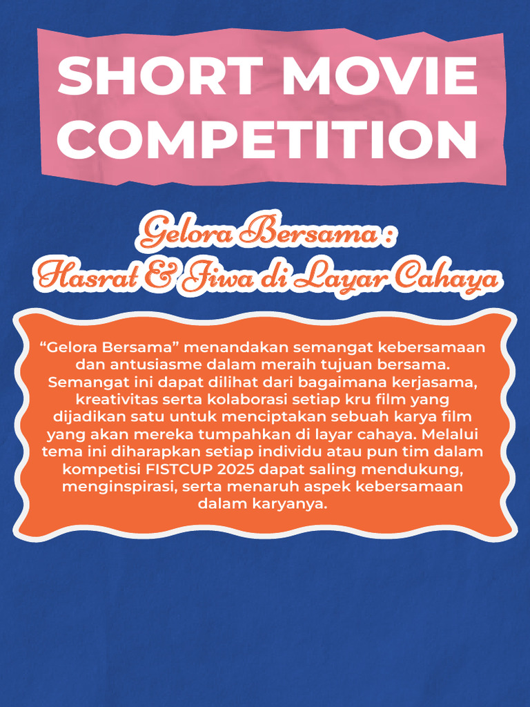 Guideline Book Short Movie Competition Rev | PDF