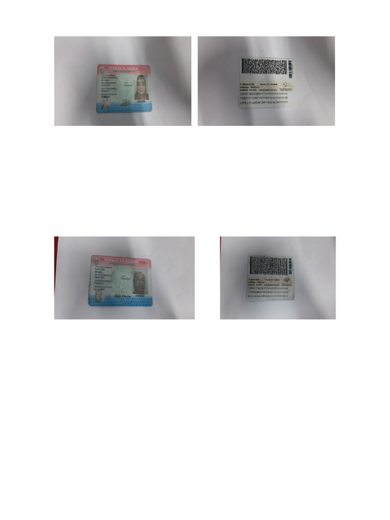 Cedula para Vida y Residencia | PDF