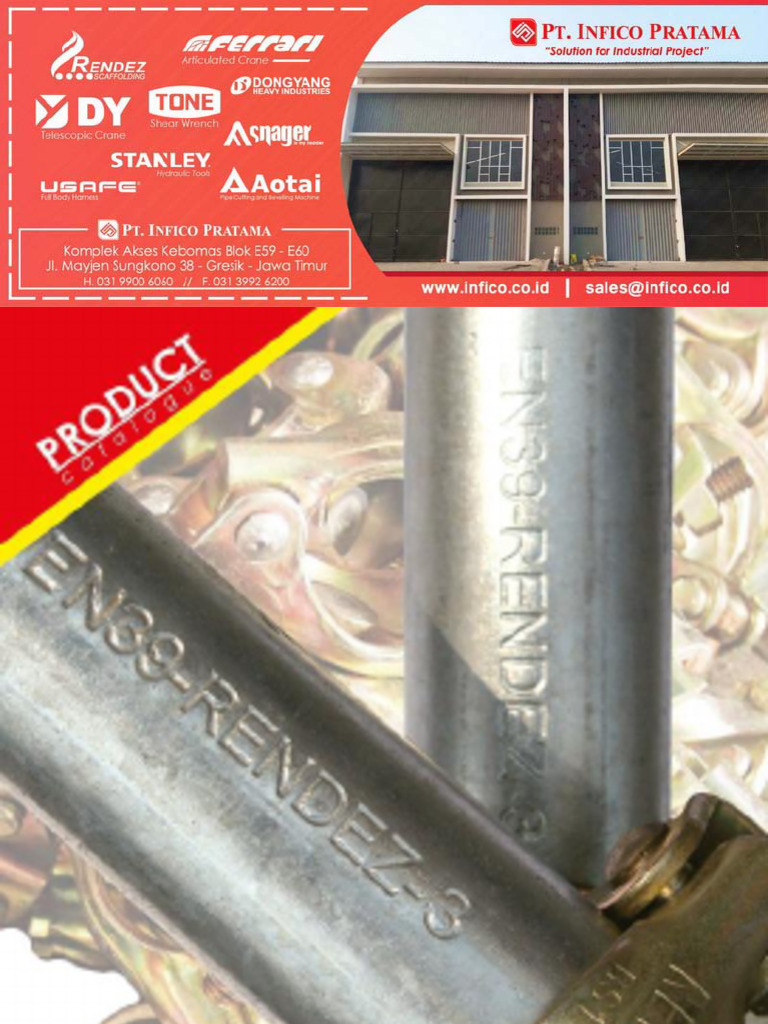 Rendez - Scaffolding System - Catalog Product Digital 2017 !!! | PDF