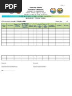 Sample Inventory Form | PDF