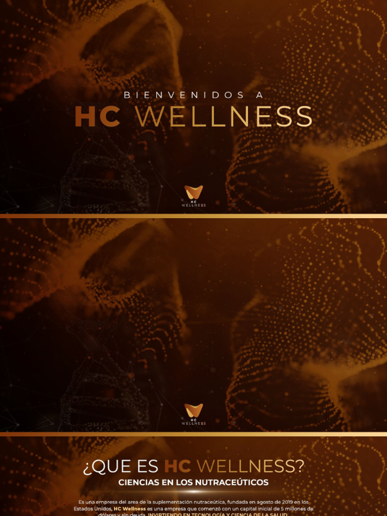 Bienvenidos A HC Wellness-1 | PDF