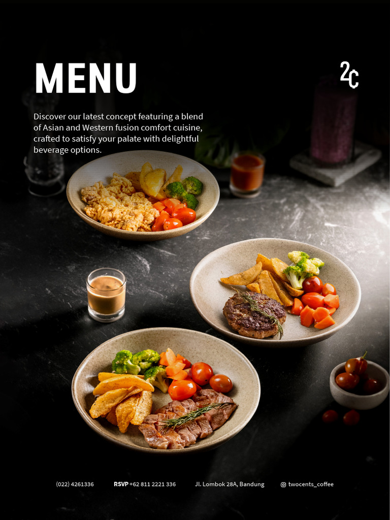 Lombok Fusion Menu Highlights | PDF | Sauce | Hamburgers