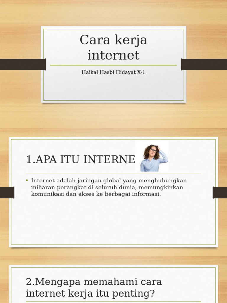 Cara Kerja Internet | PDF