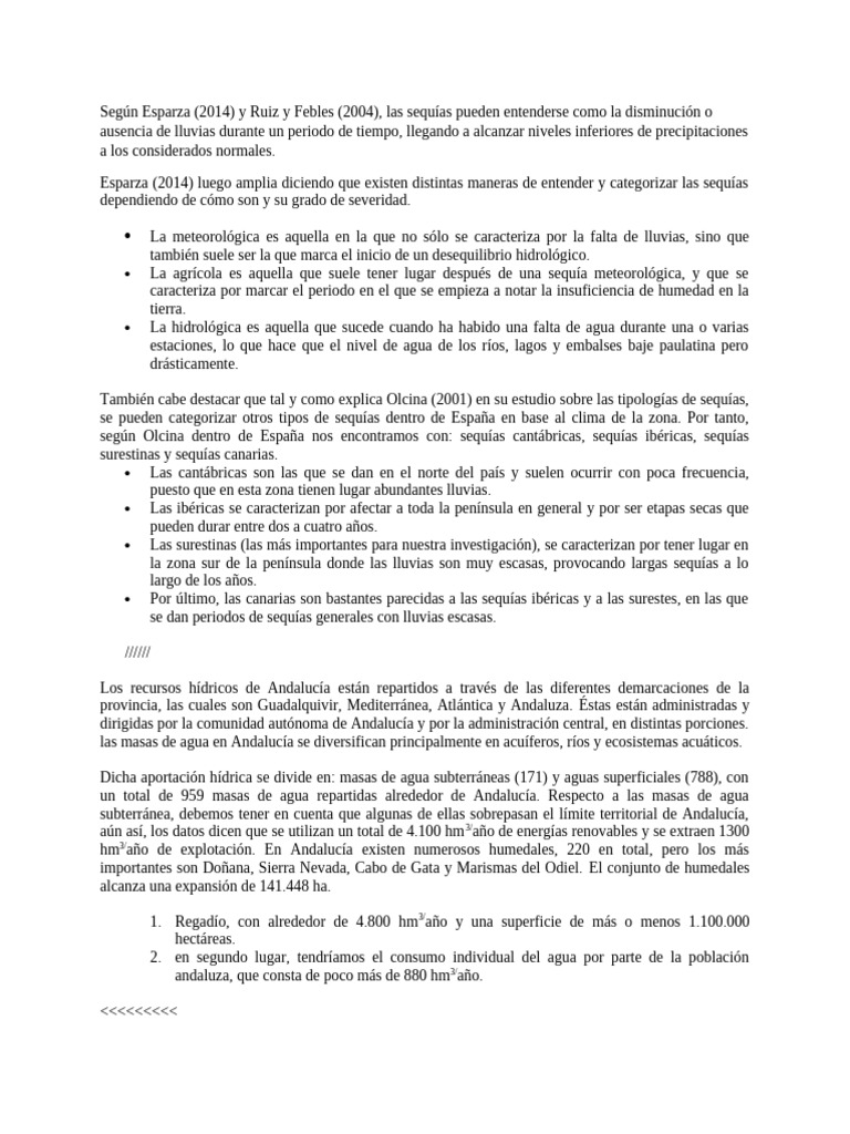 Presentaci Ã N | PDF | Sequía | Agua