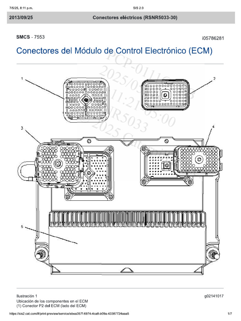 Conectores del ECM | PDF