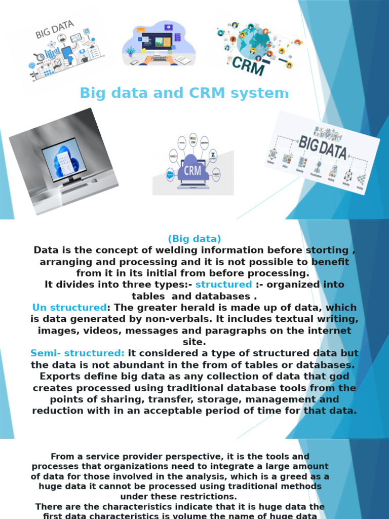 Big Data Integration in CRM Systems | PDF | Customer Relationship ...