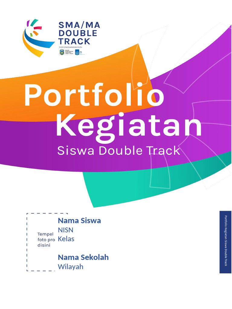 Template Portofolio Kegiatan Siswa DT | PDF
