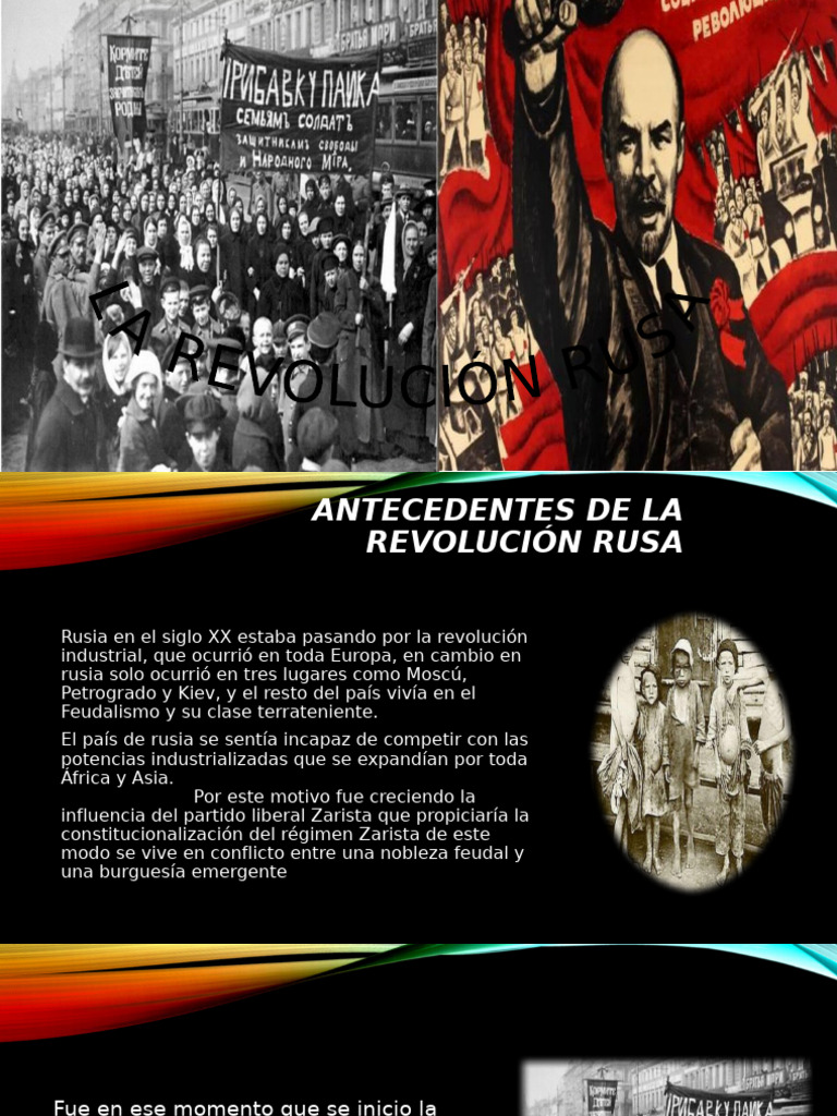 La Revolucion Rusa | PDF | Imperio ruso | Vladimir Lenin