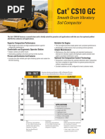 CS10GC Compactor Soil | PDF | Horsepower | Engines