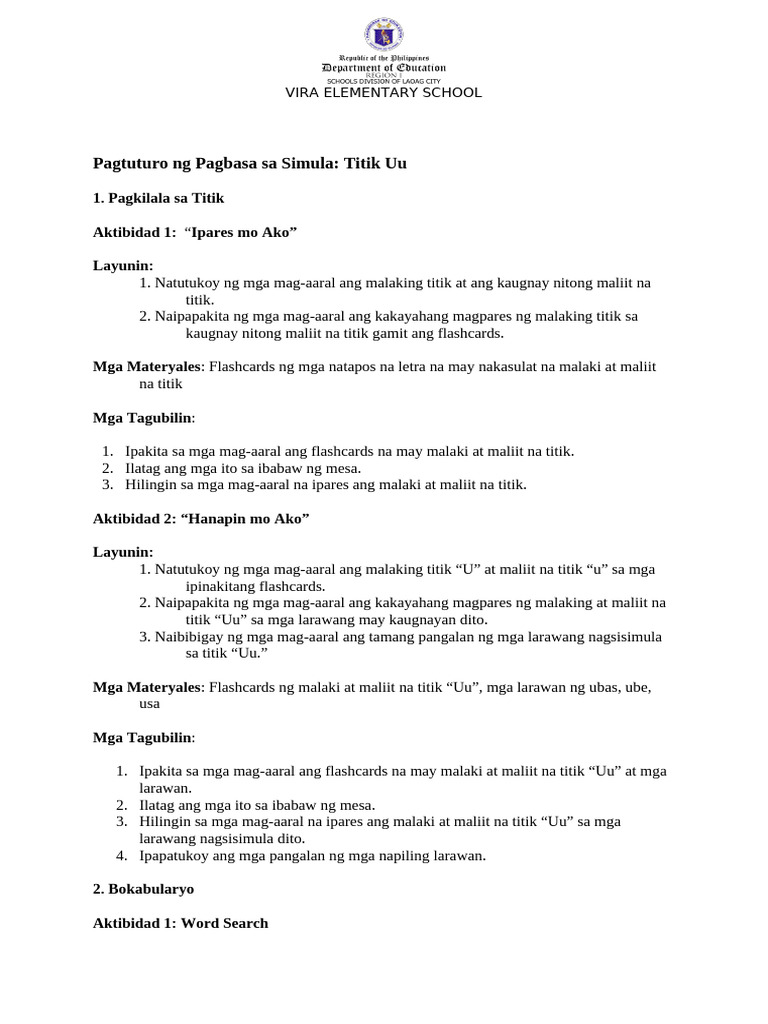 Beginning-Literacy-Instruction - Titik Uu at TT | PDF