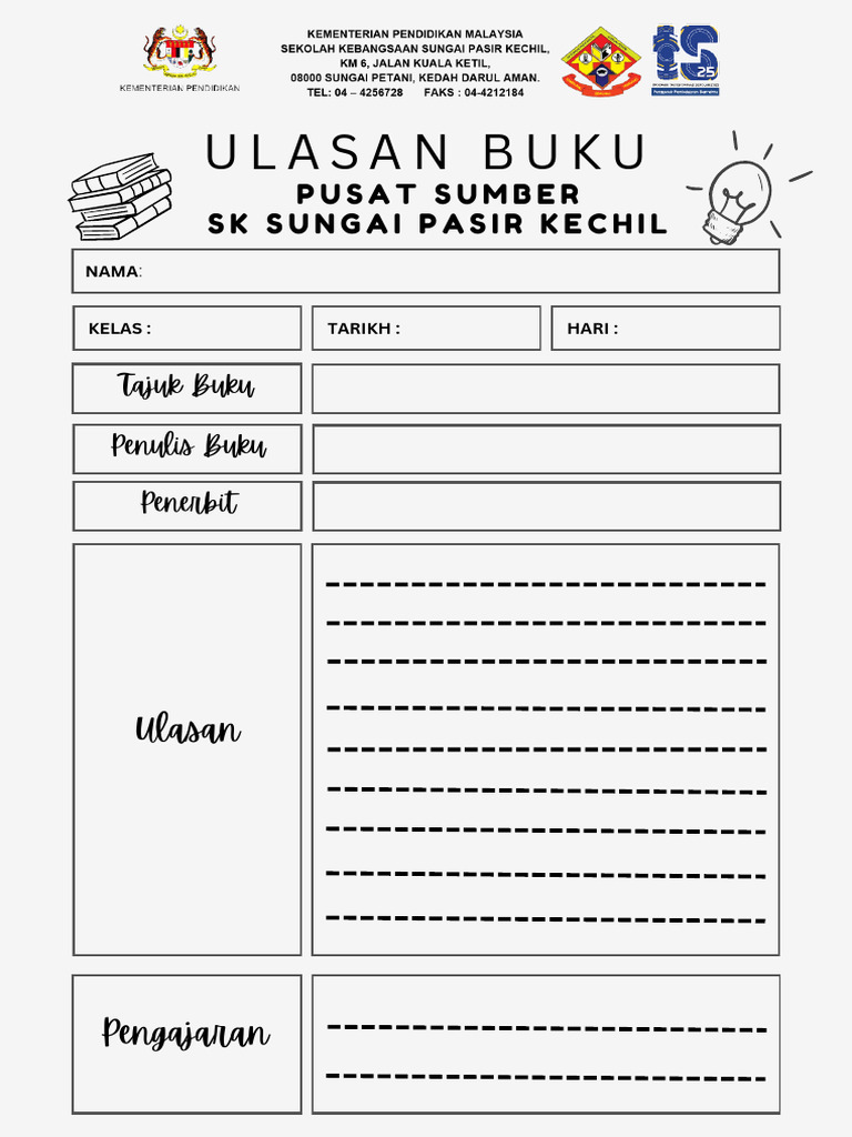 Lembaran Ulasan Buku | PDF