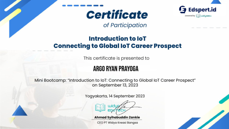 Sertifikat Argo | PDF