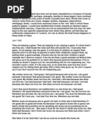 Fleabag Monologue | PDF